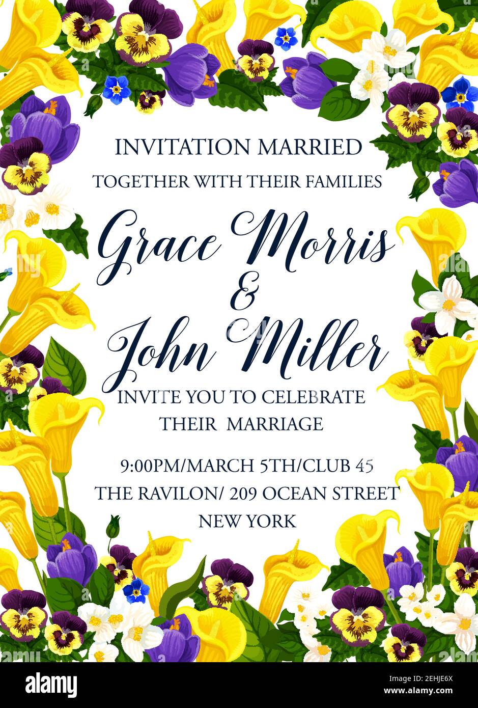 Frame lily flower in Stock Vector Images - Alamy