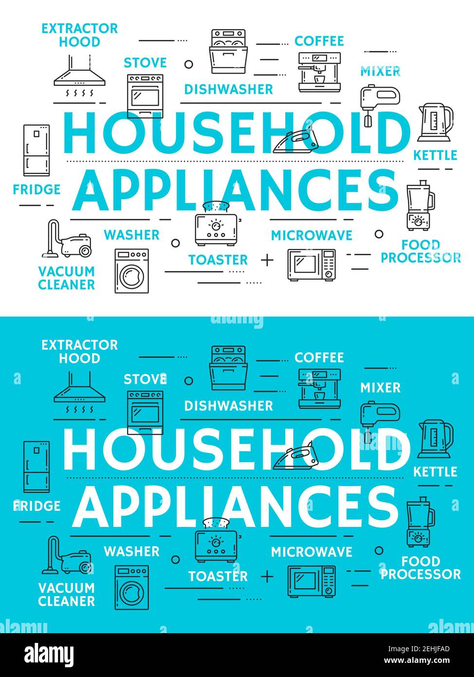 Tv poster kitchen hi-res stock photography and images - Alamy