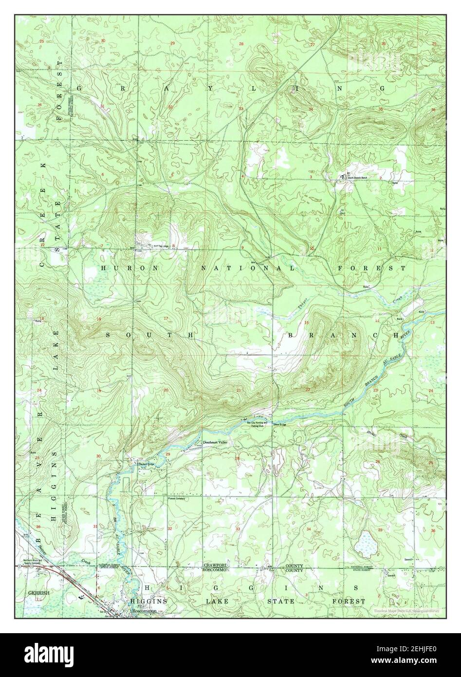 Geological map north america Cut Out Stock Images & Pictures - Alamy