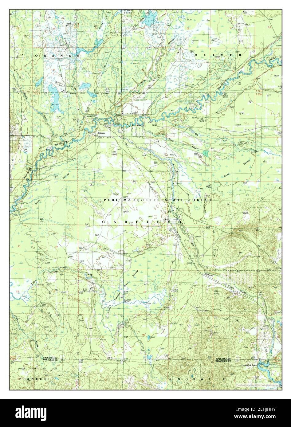 Map of sharon hi-res stock photography and images - Alamy