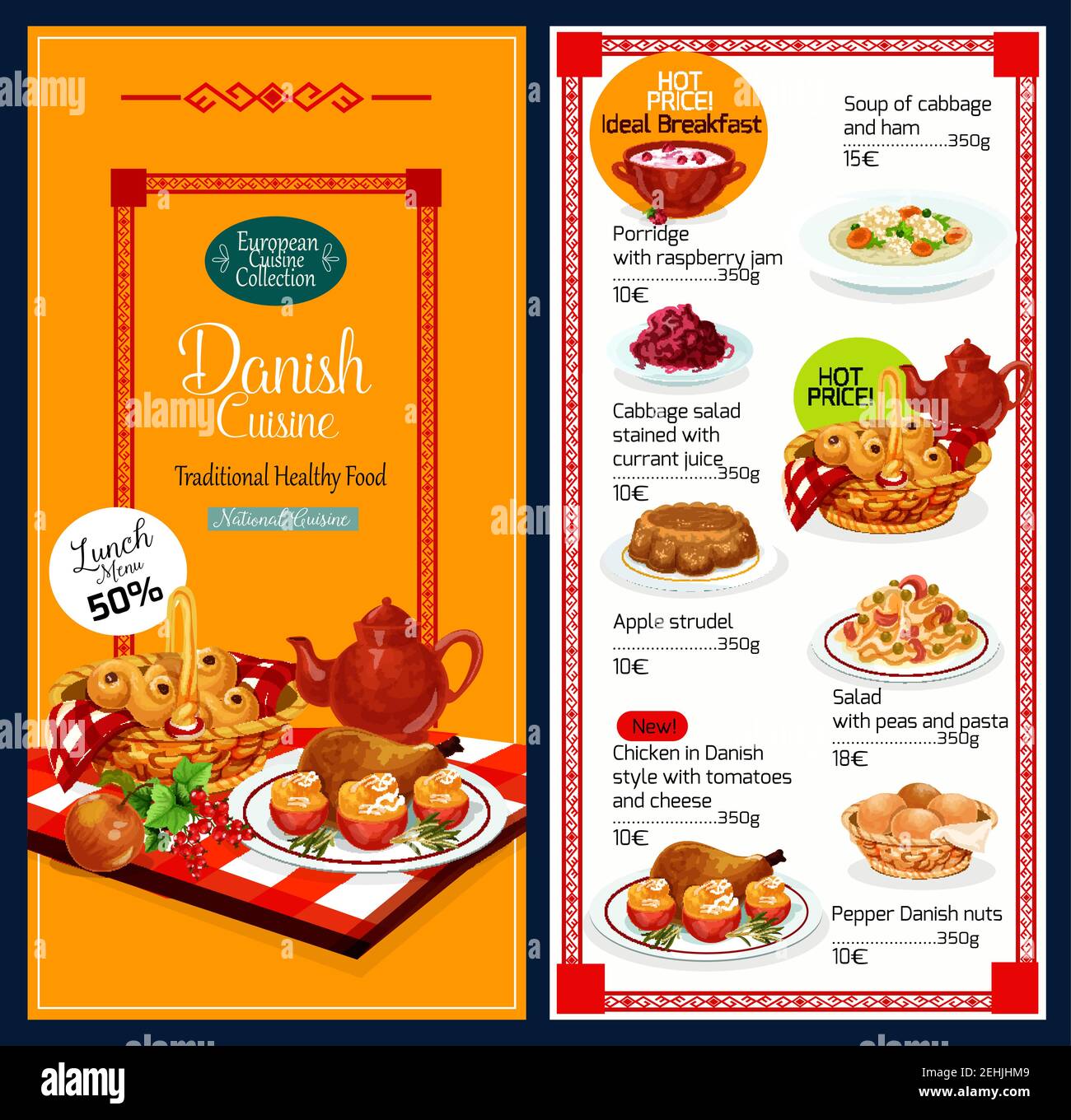 Raspberry soup Stock Vector Images - Alamy