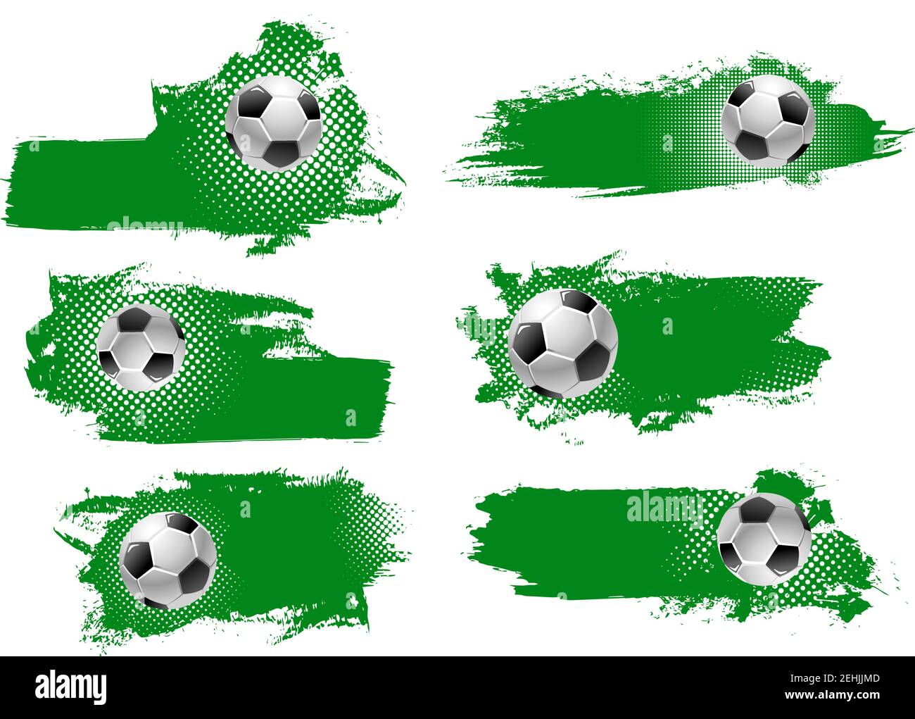 Soccer game tournament or football cup match backdrops design templates ...