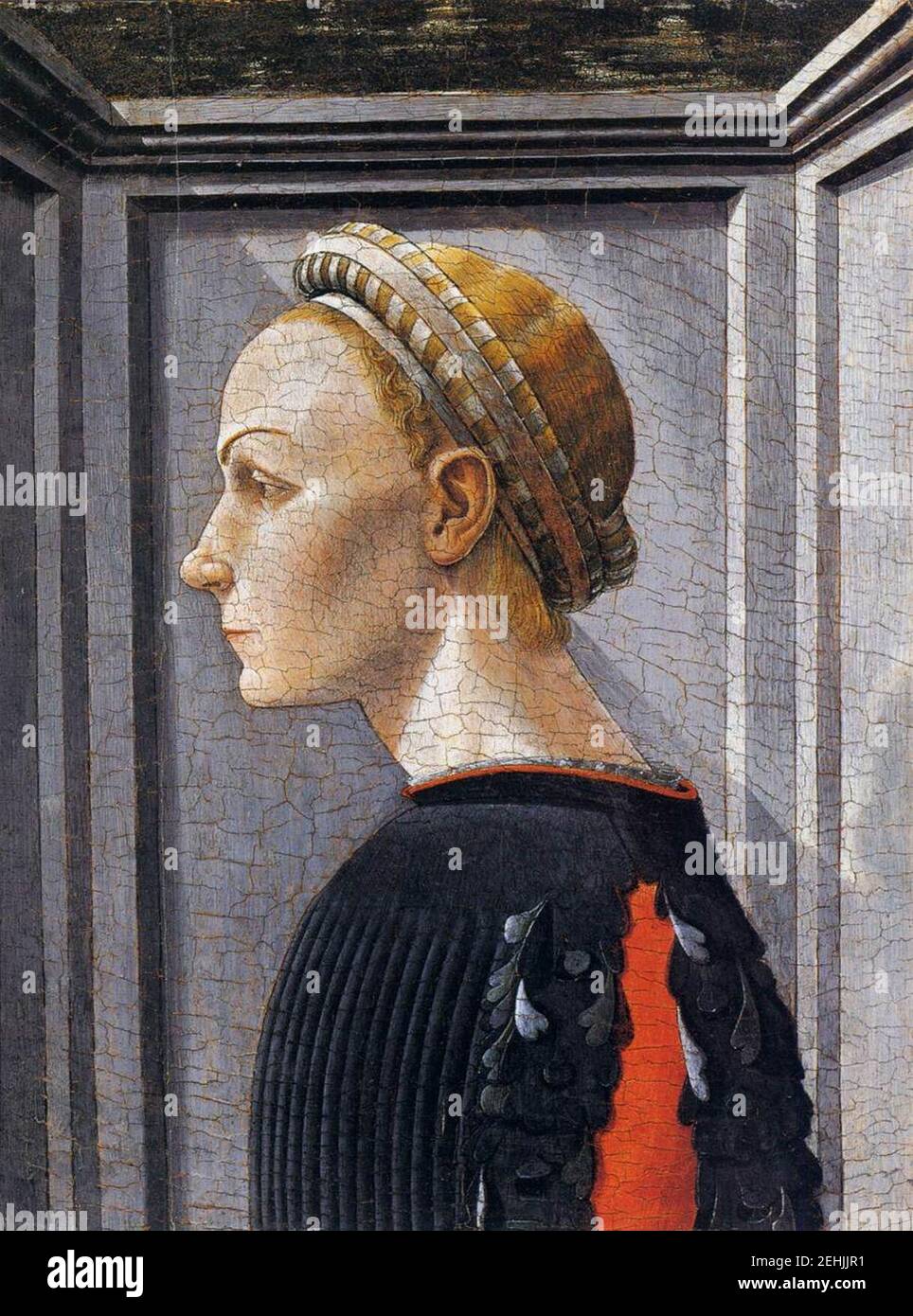 Paolo Uccello - Portrait of a Woman Stock Photo - Alamy