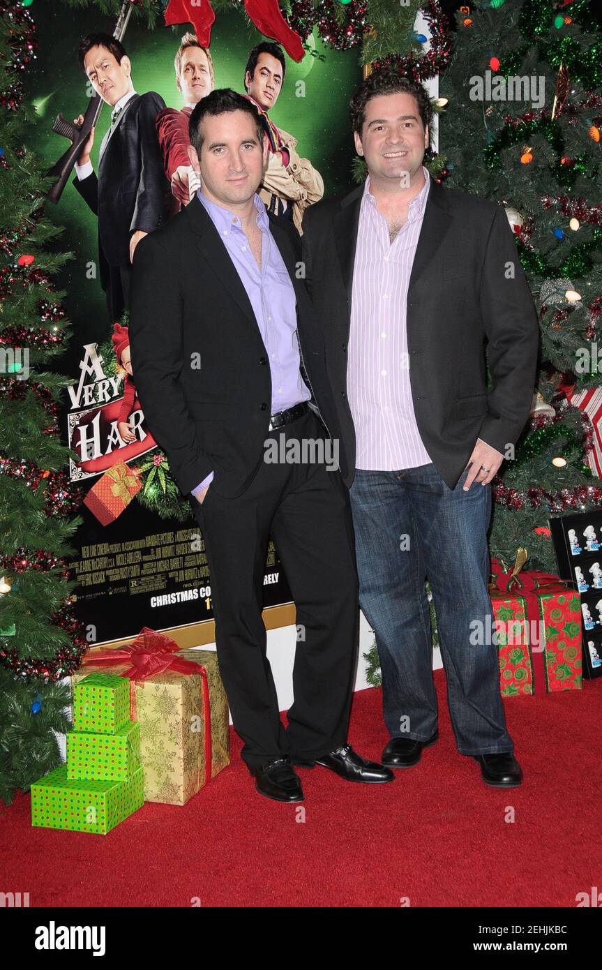 Jon Hurwitz and Hayden Schlossberg at A Very Harold & Kumar 3D ...