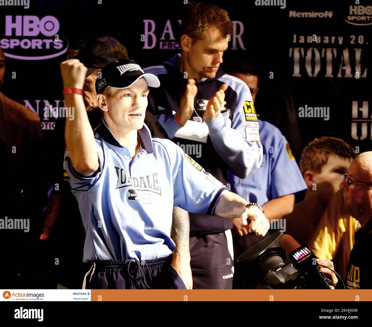 Boxing ricky juan urango las hi-res stock photography and images - Alamy