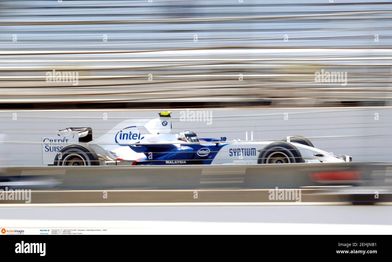 Formula Car Sebastian Vettel Bmw High Resolution Stock Photography and ...