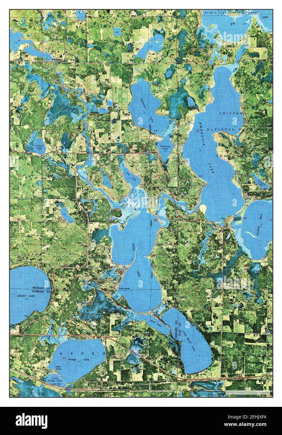 Andrusia Lake, Minnesota, map 1972, 1:24000, United States of America ...