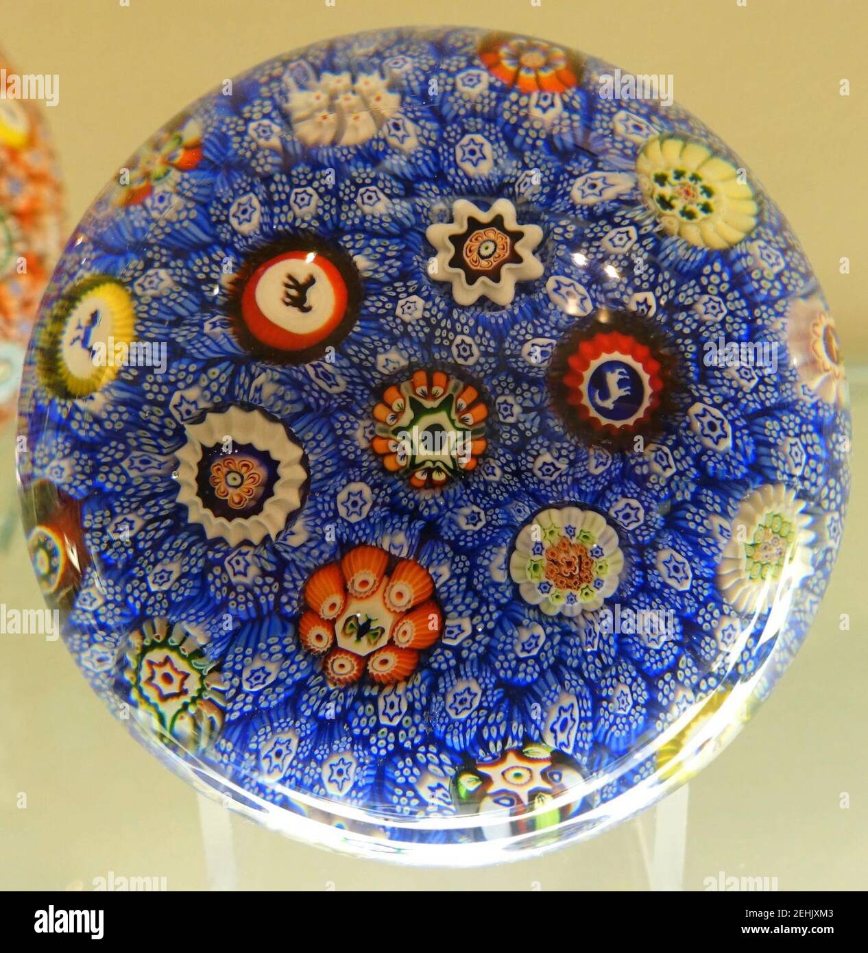Paperweight by Cristallerie de Baccarat, France, c. 1850, glass Stock ...