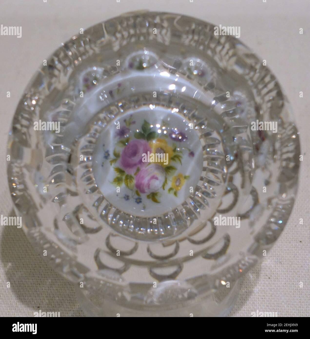 Paperweight by Cristallerie de Baccarat, France, c. 1850, glass Stock ...
