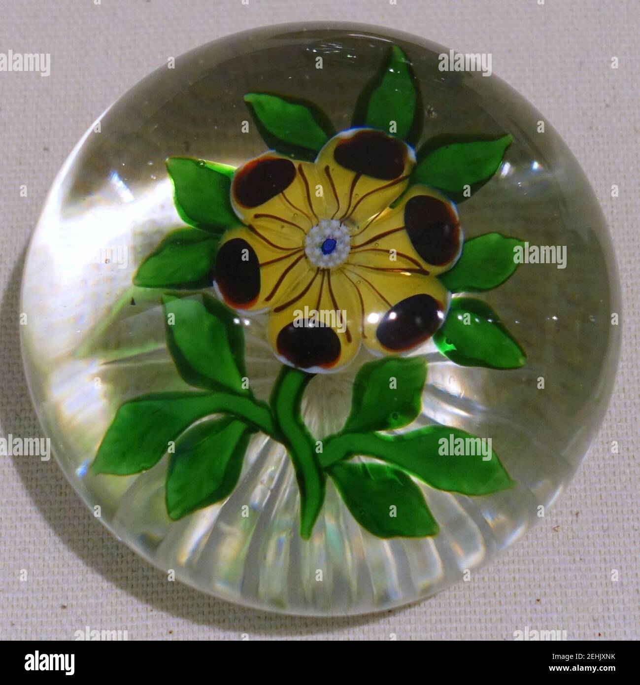 Paperweight by Cristallerie de Baccarat, France, c. 1850, glass Stock ...