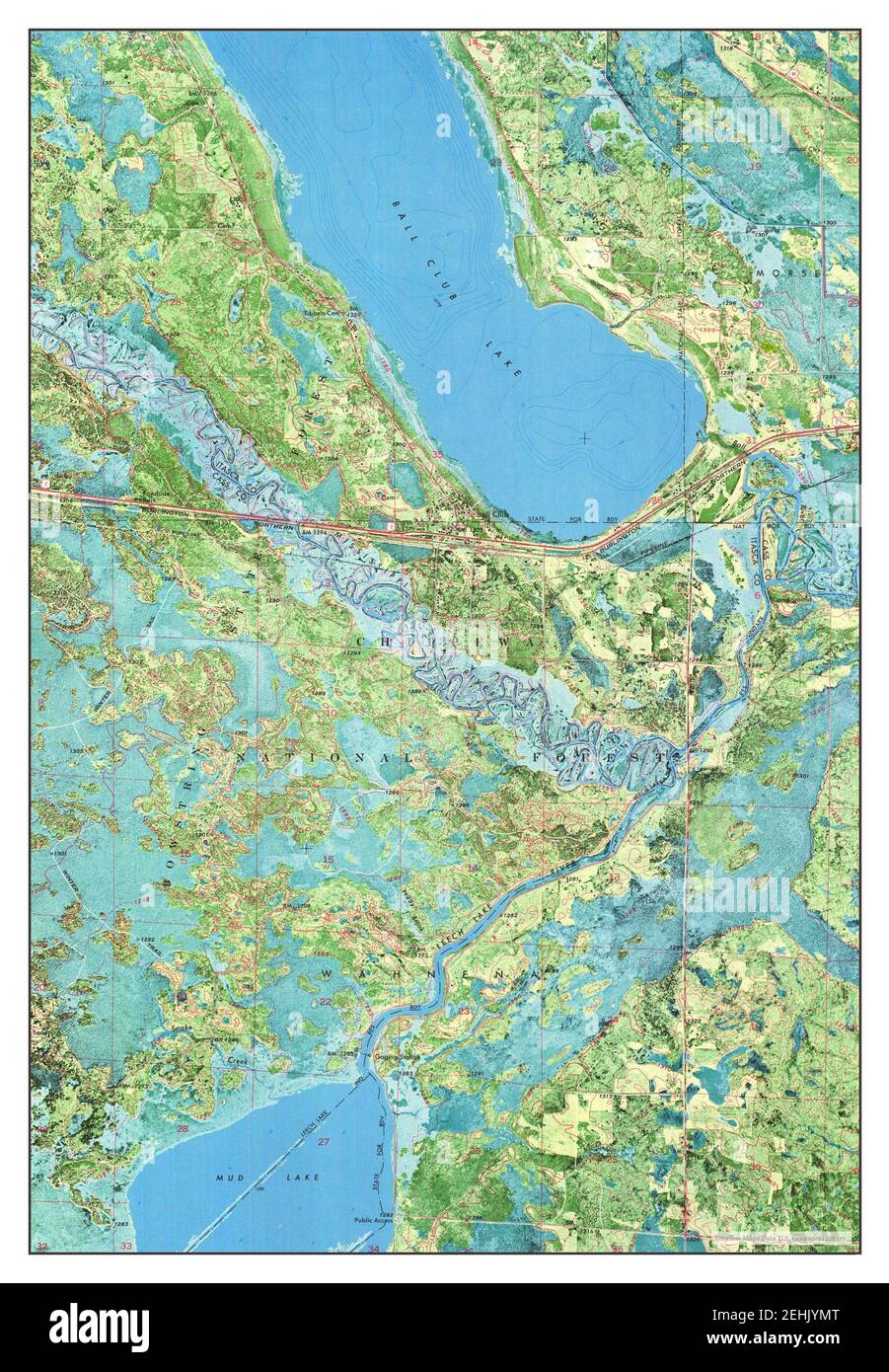 Ball Club, Minnesota, map 1970, 1:24000, United States of America by ...