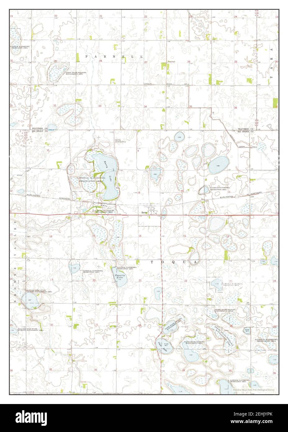 Barry, Minnesota, map 1974, 1:24000, United States of America by ...