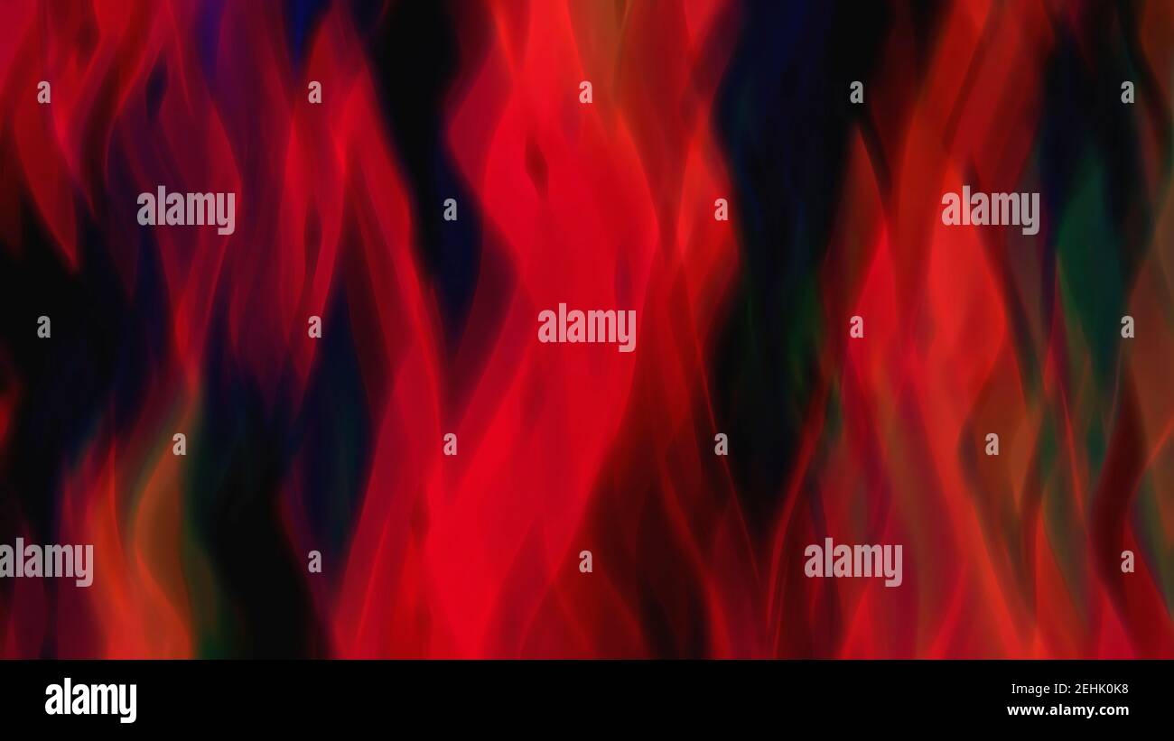 Abstract background with bright glowing red flames. Stylized fire Stock ...