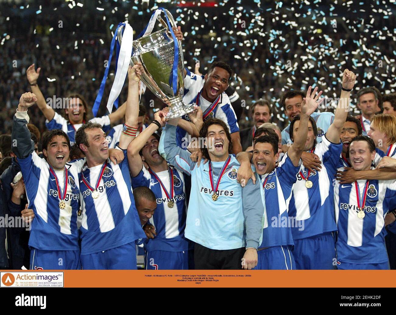 Uefa champions league trophy porto hi-res stock photography and images ...