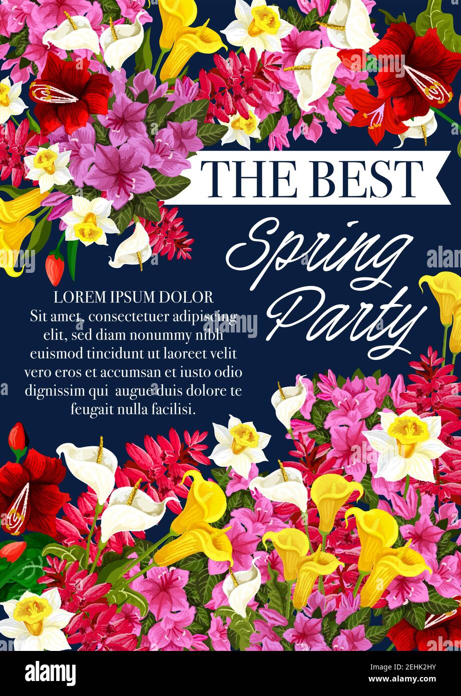 Daffodil festival Stock Vector Images - Alamy