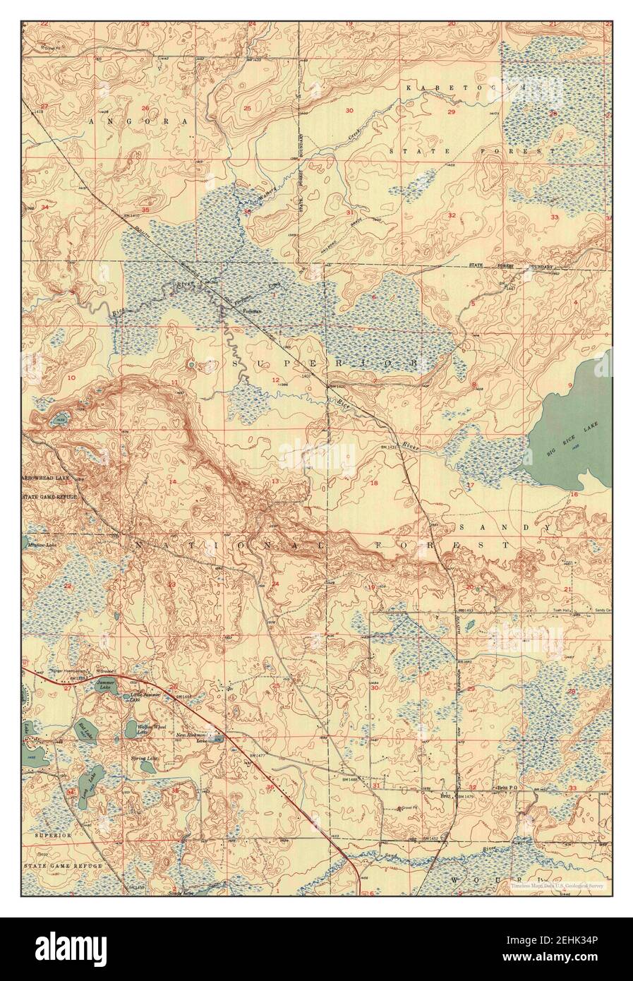 Britt map hi-res stock photography and images - Alamy