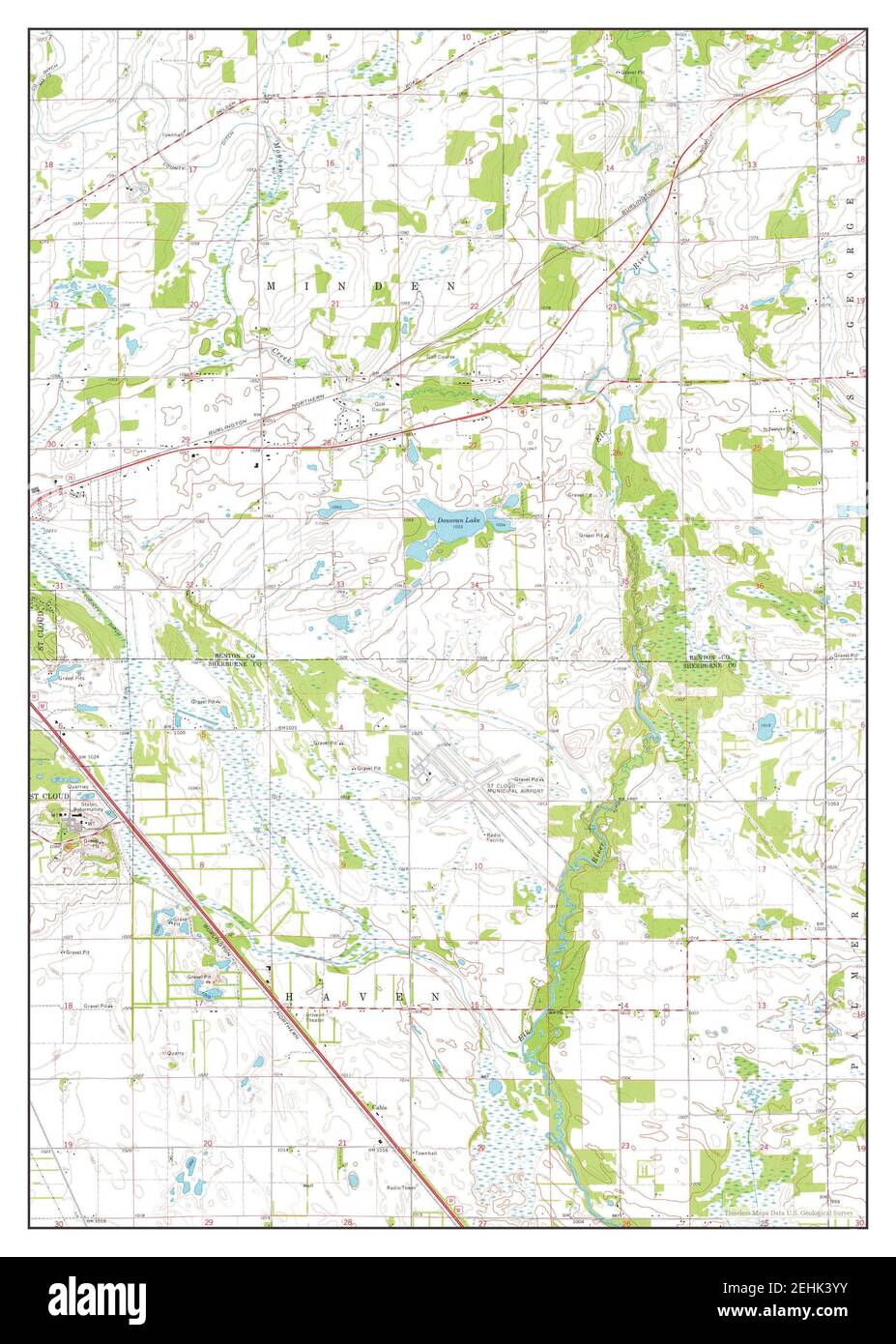 Cable, Minnesota, map 1974, 1:24000, United States of America by ...