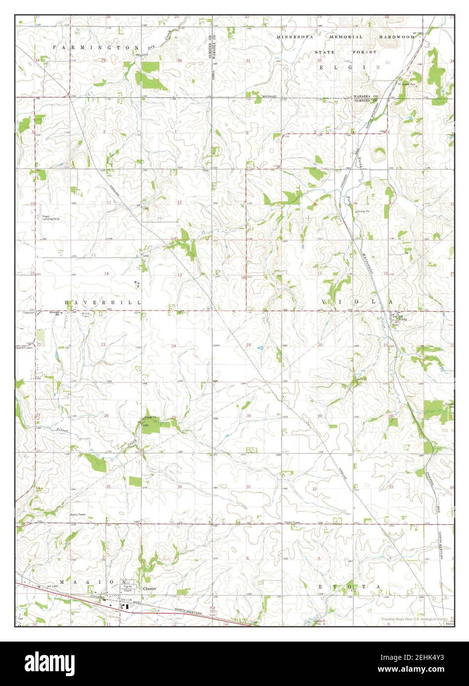 Chester county map hi-res stock photography and images - Alamy