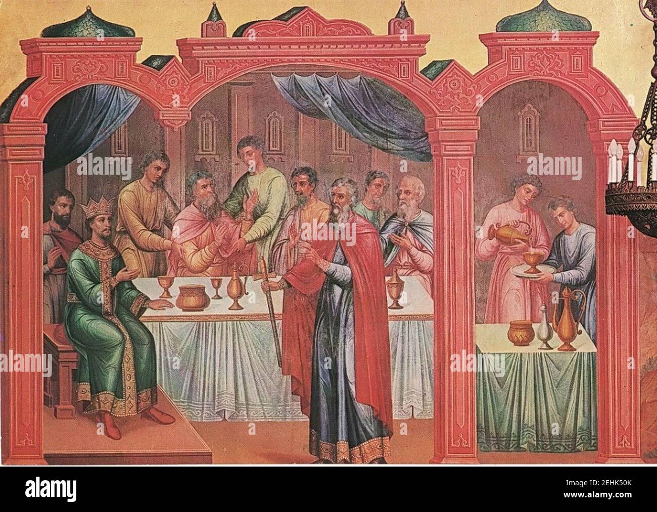 Parable of the Unjust Judge (Granovitaya palata, 1881-2) 3 Stock Photo ...