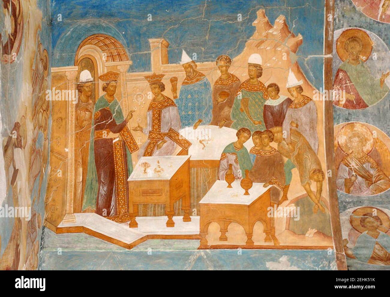 Parable of the Wedding Feast 04-14 Stock Photo - Alamy