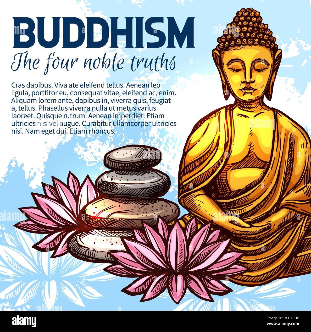 God of fortune statue Stock Vector Images - Alamy