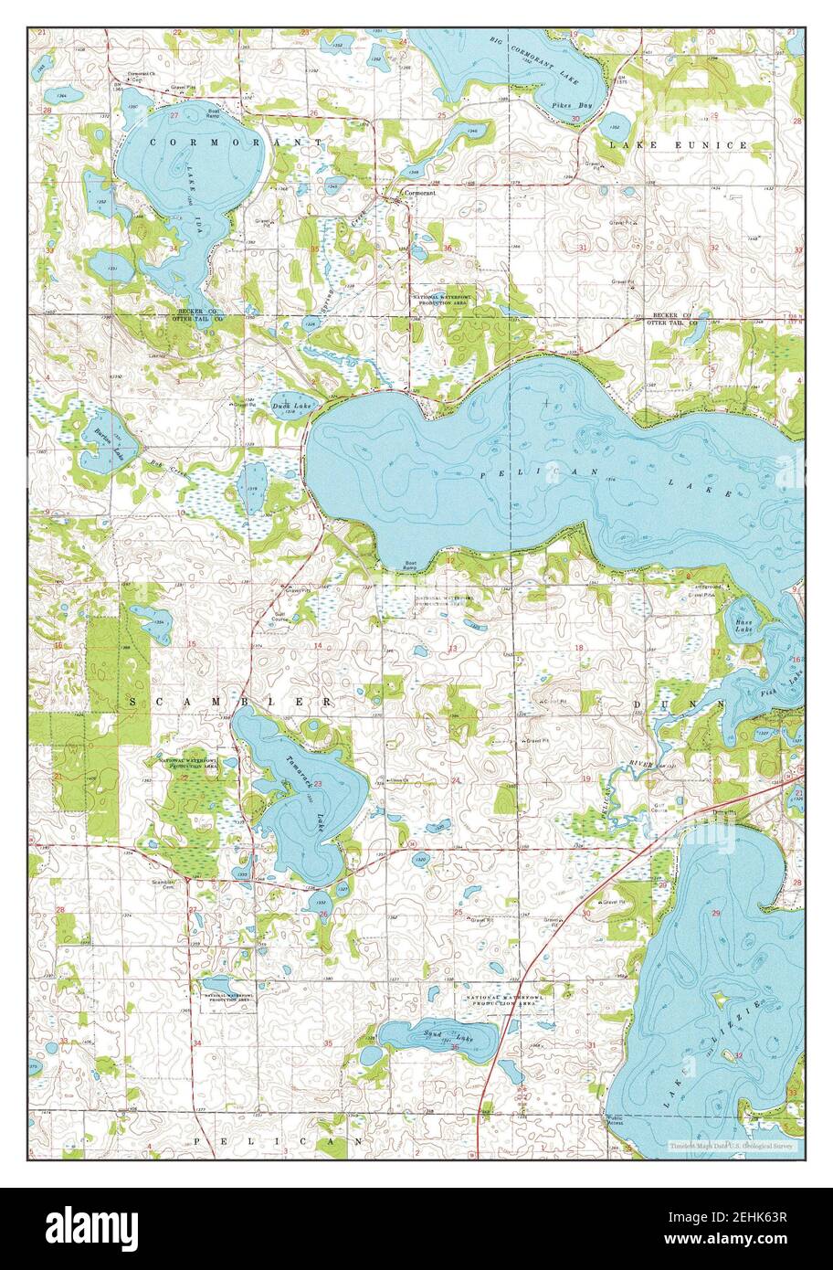 Cormorant, Minnesota, map 1973, 1:24000, United States of America by ...