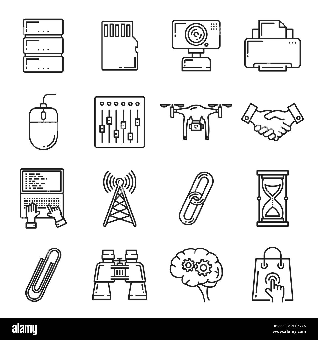 Satellite data link Stock Vector Images - Alamy
