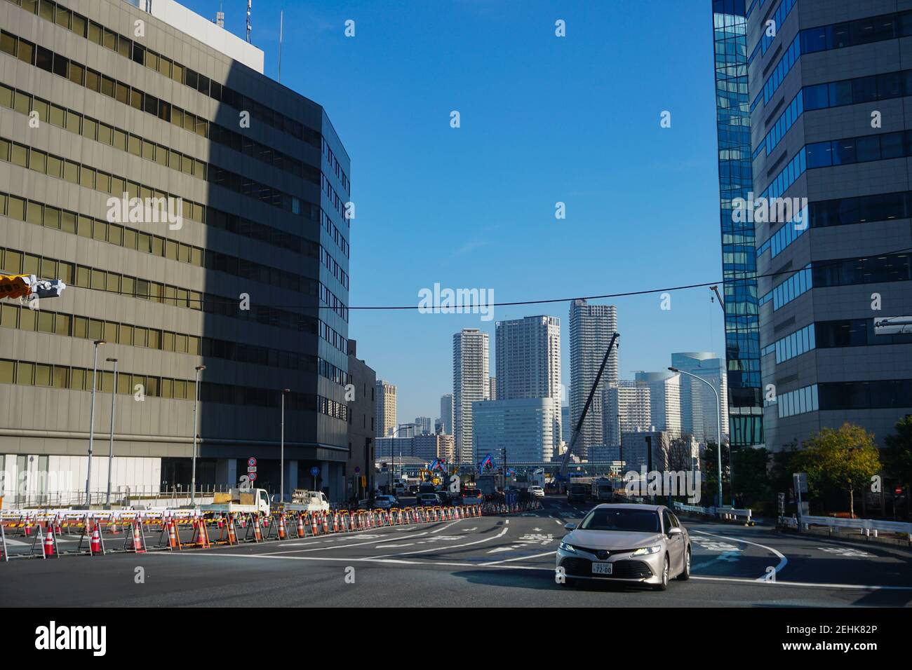 Road and highway construction hi-res stock photography and images - Alamy