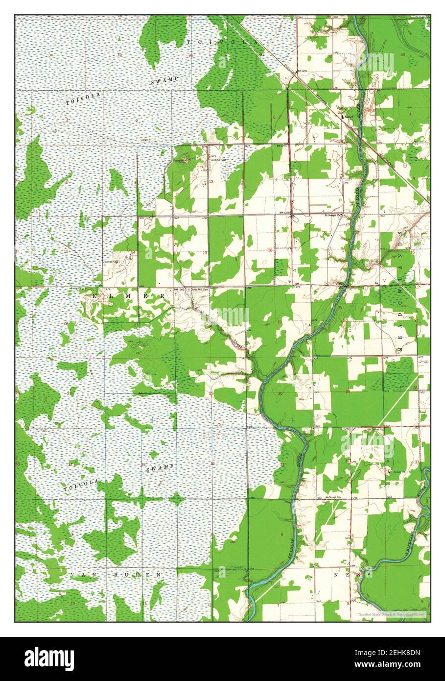 Map of elmer hi-res stock photography and images - Alamy