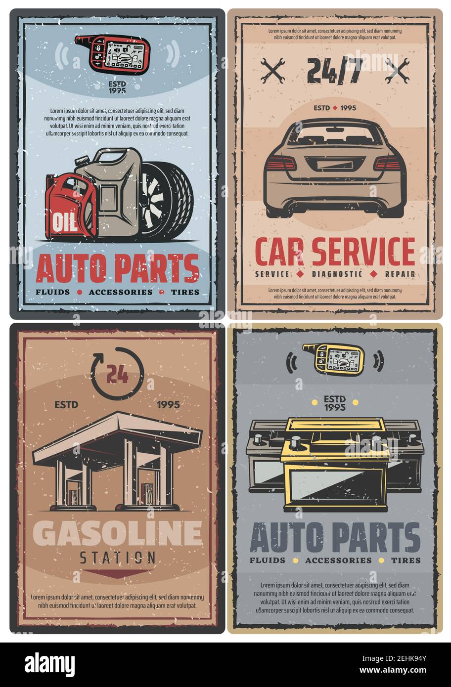 Vintage auto posters hi-res stock photography and images - Alamy
