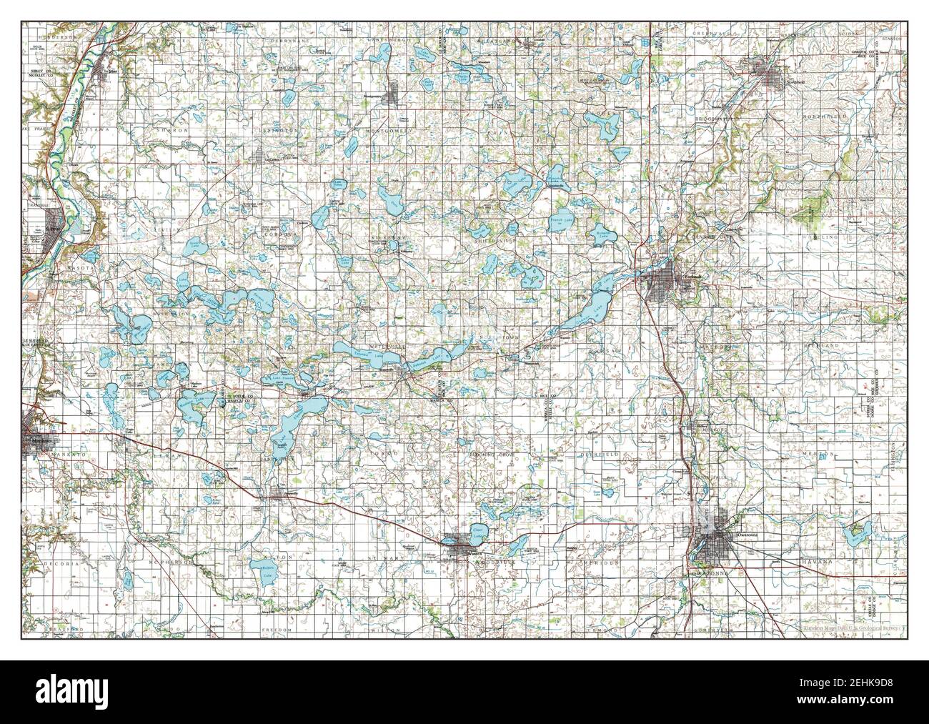 Fmap Of Minneota Fairbault