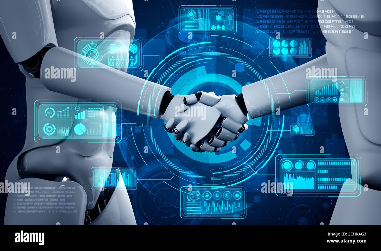 Robot Handshake at Declan Newling blog