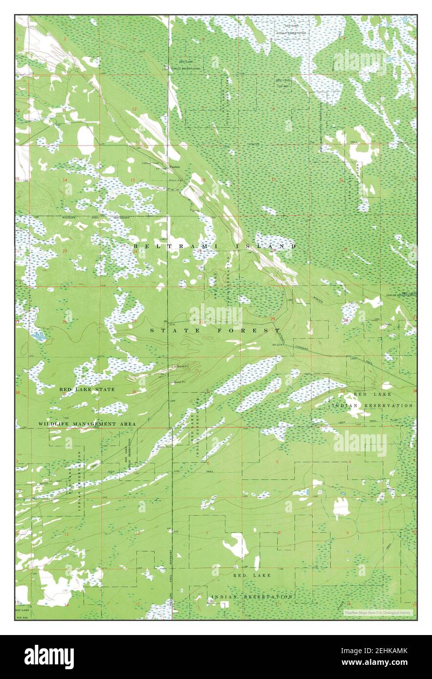 Graceton SW, Minnesota, map 1968, 1:24000, United States of America by ...