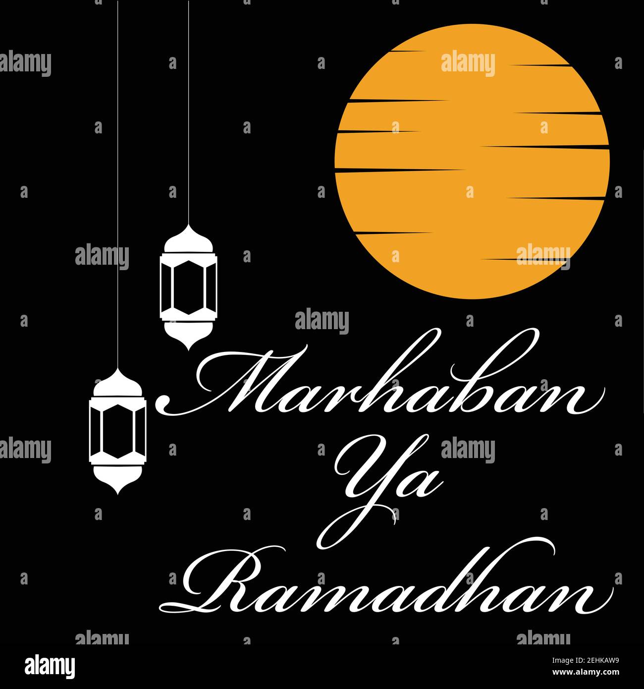 Marhaban vector vectors hi-res stock photography and images - Alamy