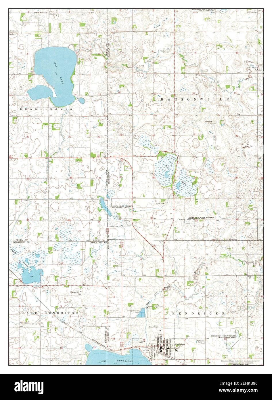 Hendricks county map hi-res stock photography and images - Alamy