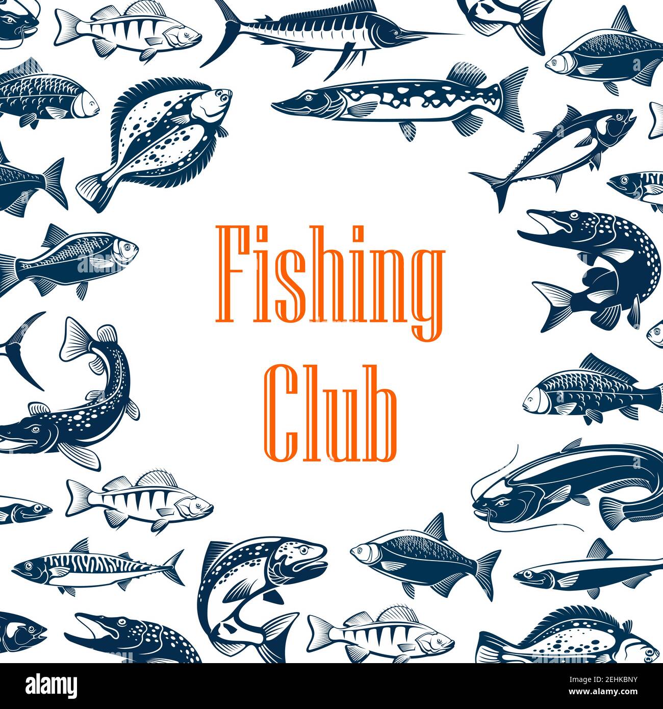 Brea fishing Stock Vector Images - Alamy