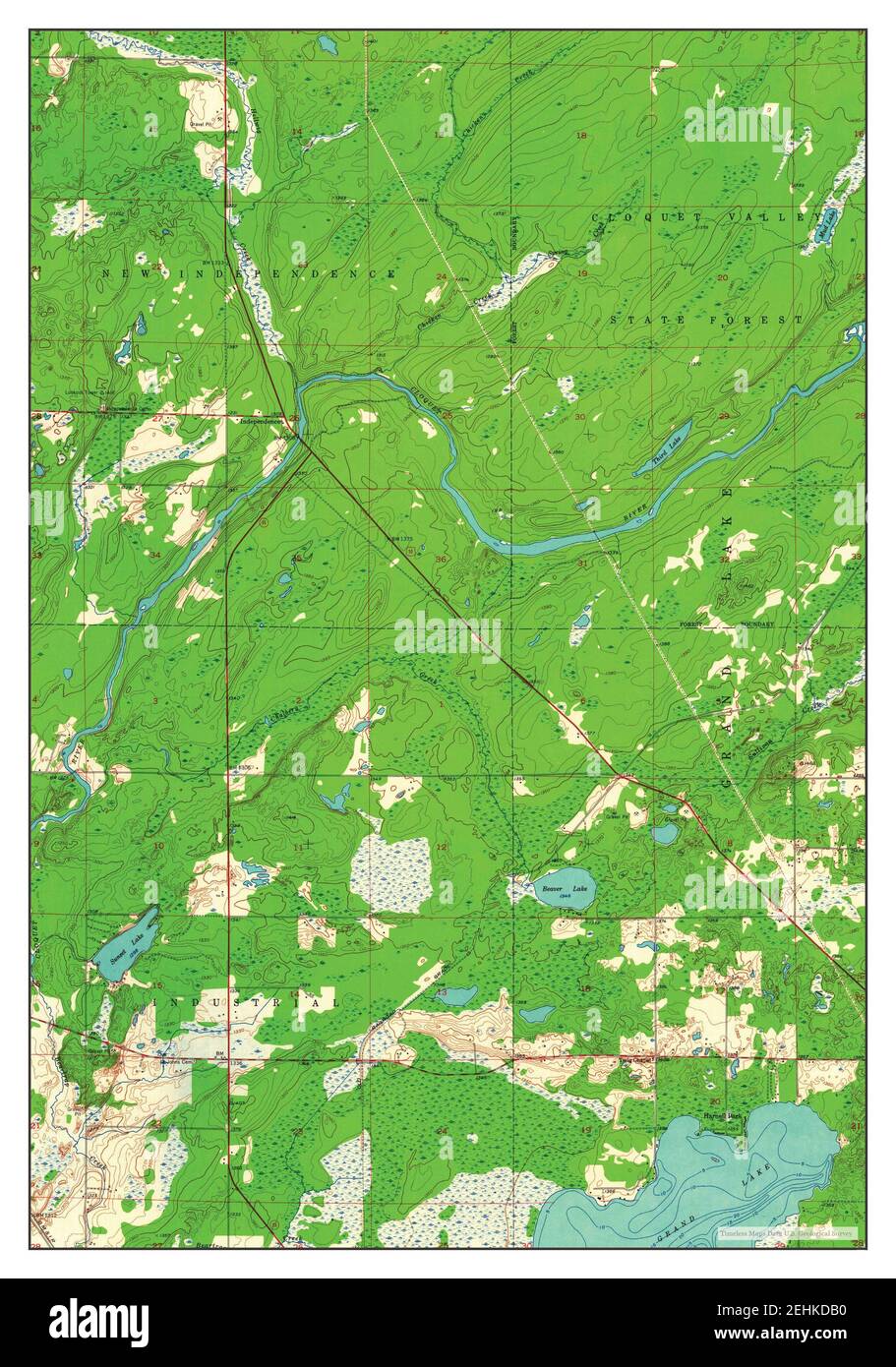 Independence, Minnesota, map 1953, 1:24000, United States of America by ...