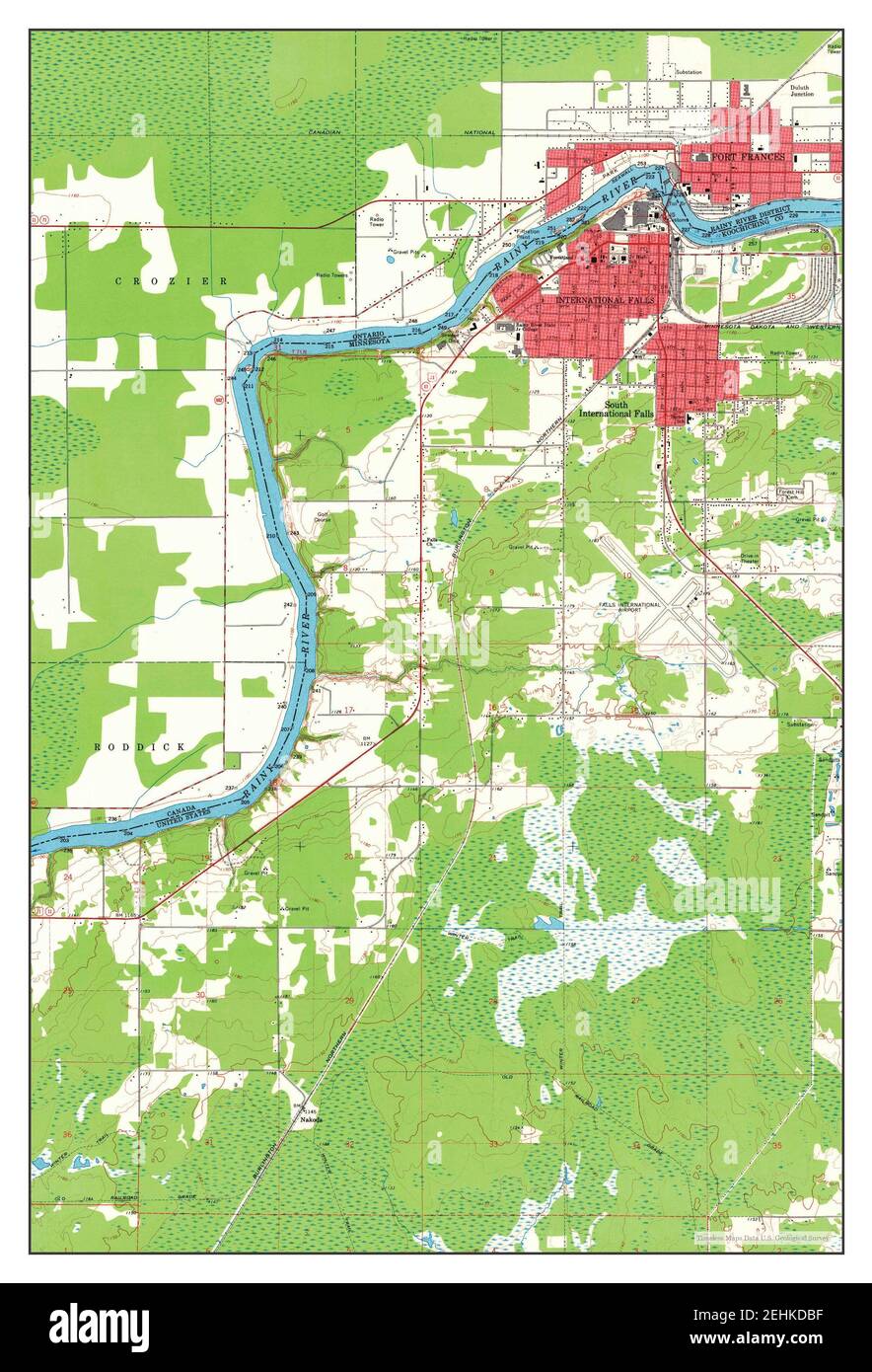 International falls minnesota hi-res stock photography and images - Alamy
