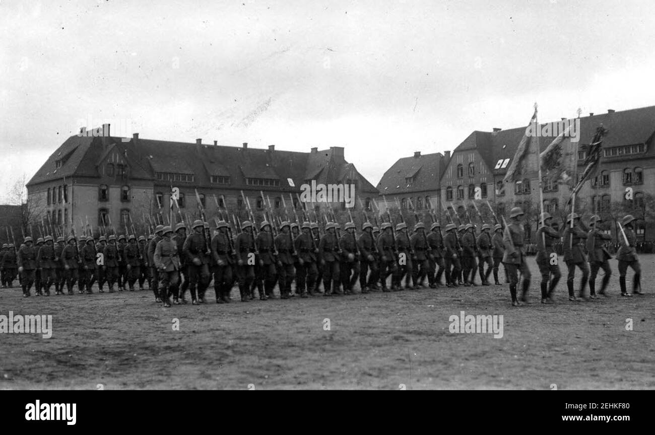 Parade der Reichswehr (Kiel 46.188 Stock Photo - Alamy