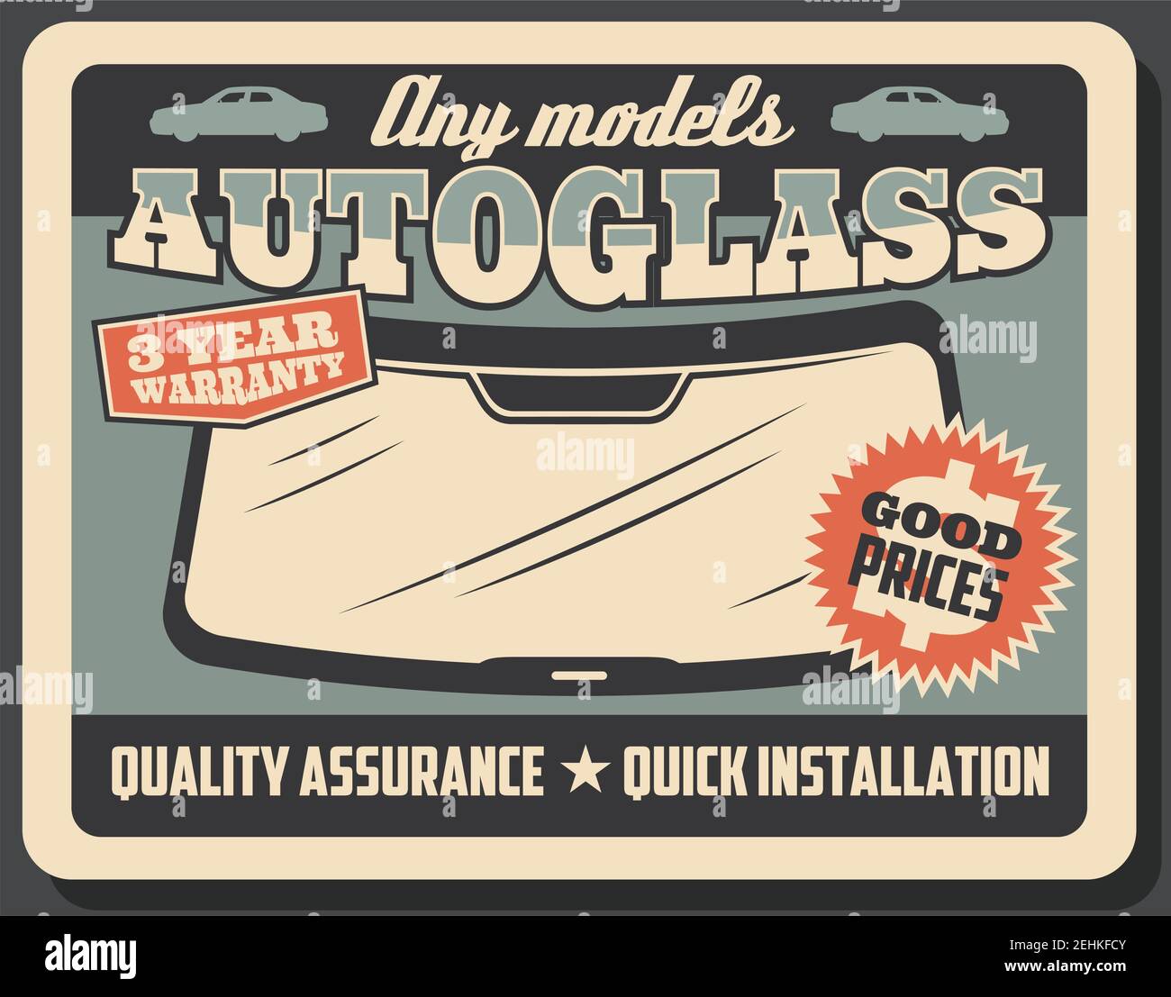 Autoglass Stock Vector Images - Alamy