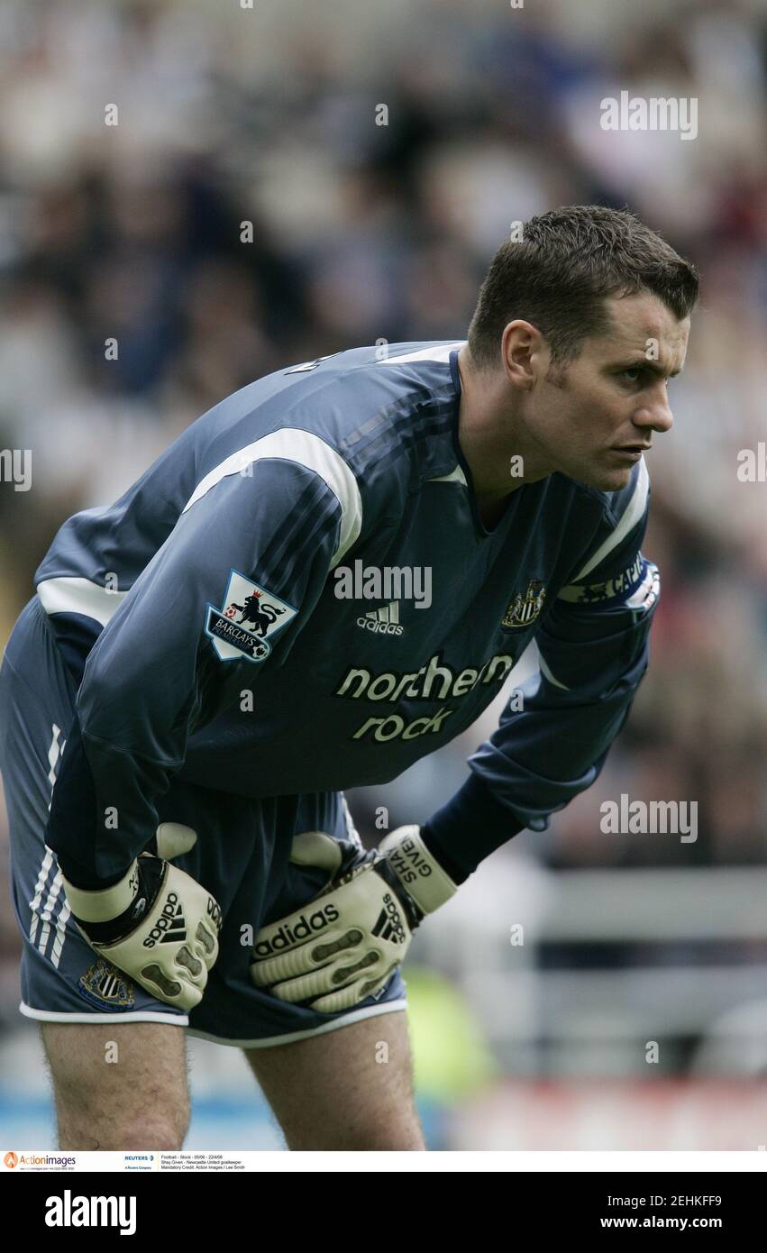 Newcastle united goalkeeper shay given hi-res stock photography and ...