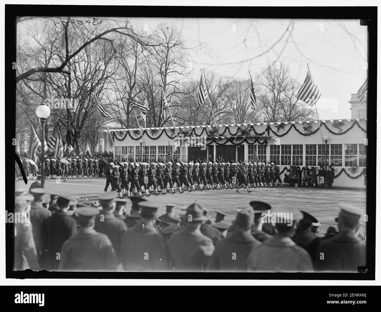 PARADES. WELCOME HOME PARADE FOR PRESIDENT WILSON Stock Photo - Alamy
