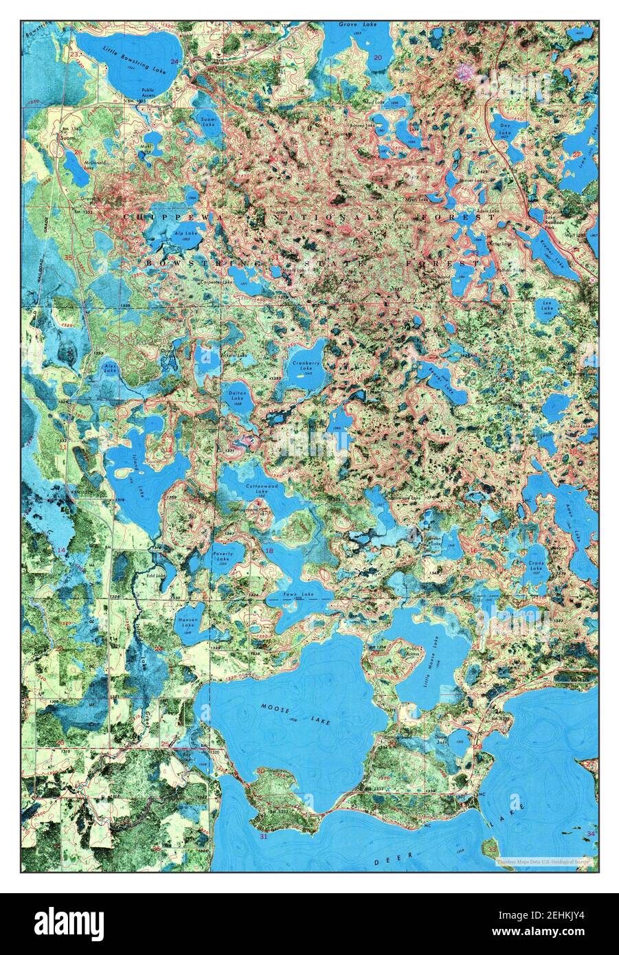 Little bowstring lake hi-res stock photography and images - Alamy