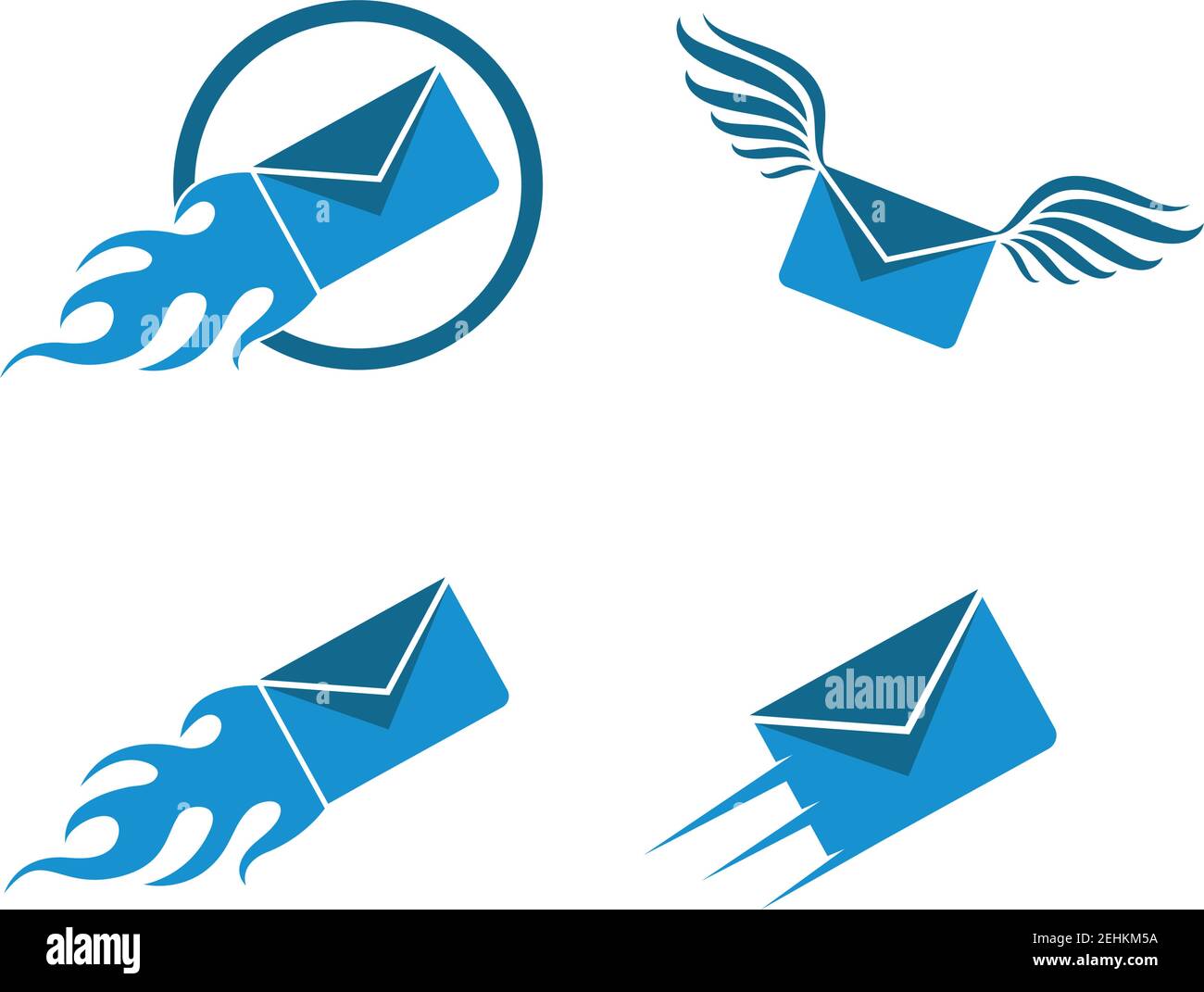 mail icon vector illustration design template Stock Vector Image & Art ...