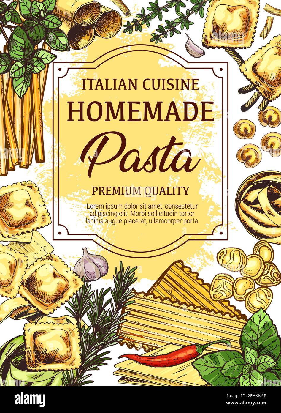 Linguini poster hi-res stock photography and images - Alamy