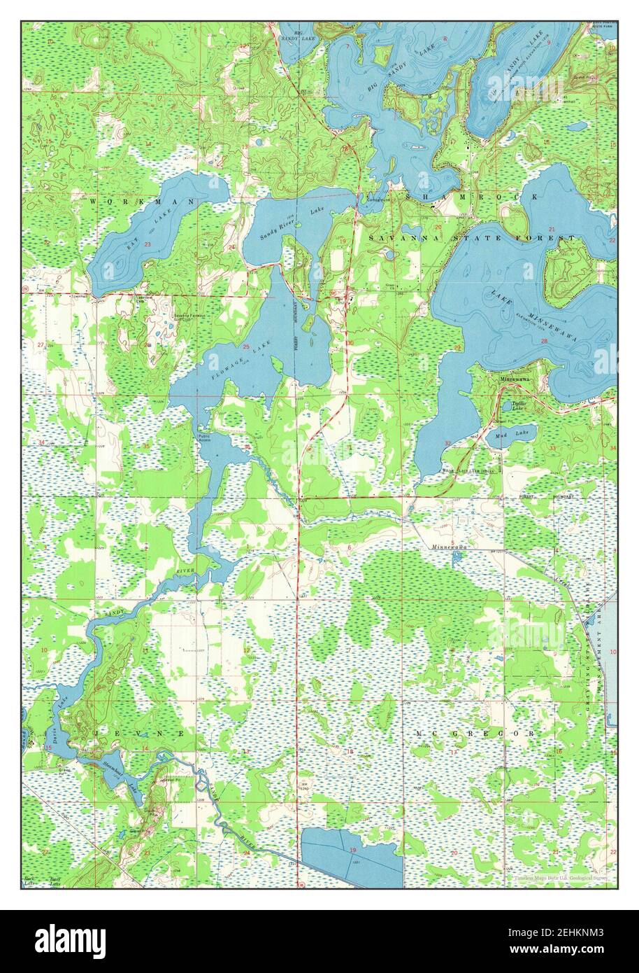 Minnewawa, Minnesota, map 1970, 1:24000, United States of America by ...