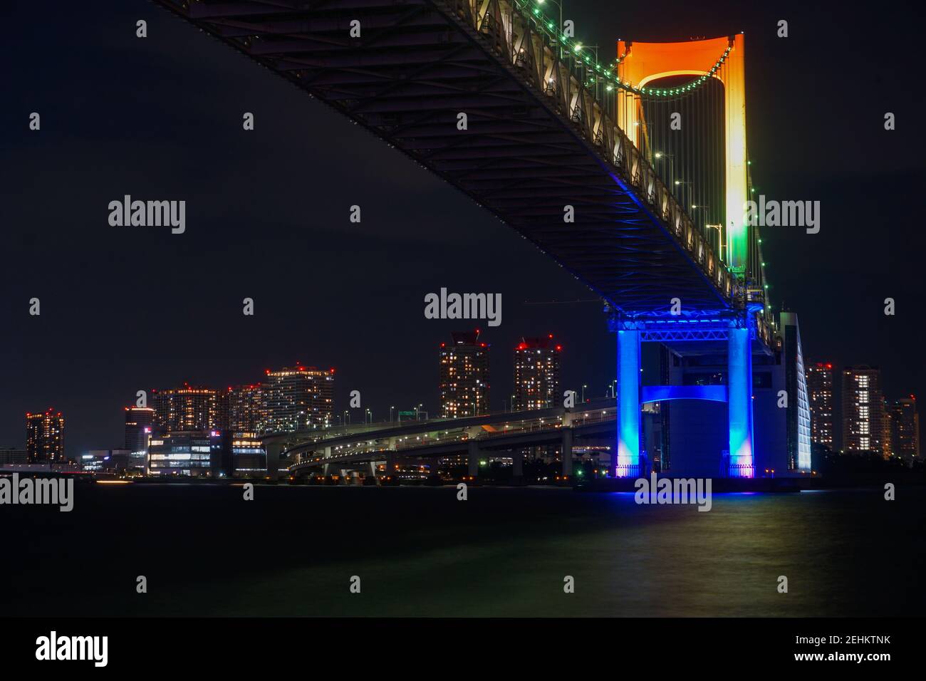 Tokyo night bridge hi-res stock photography and images - Alamy