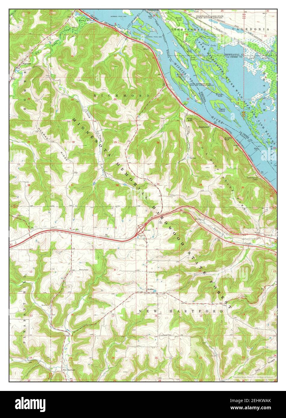 Pickwick, Minnesota, map 1973, 1:24000, United States of America by ...