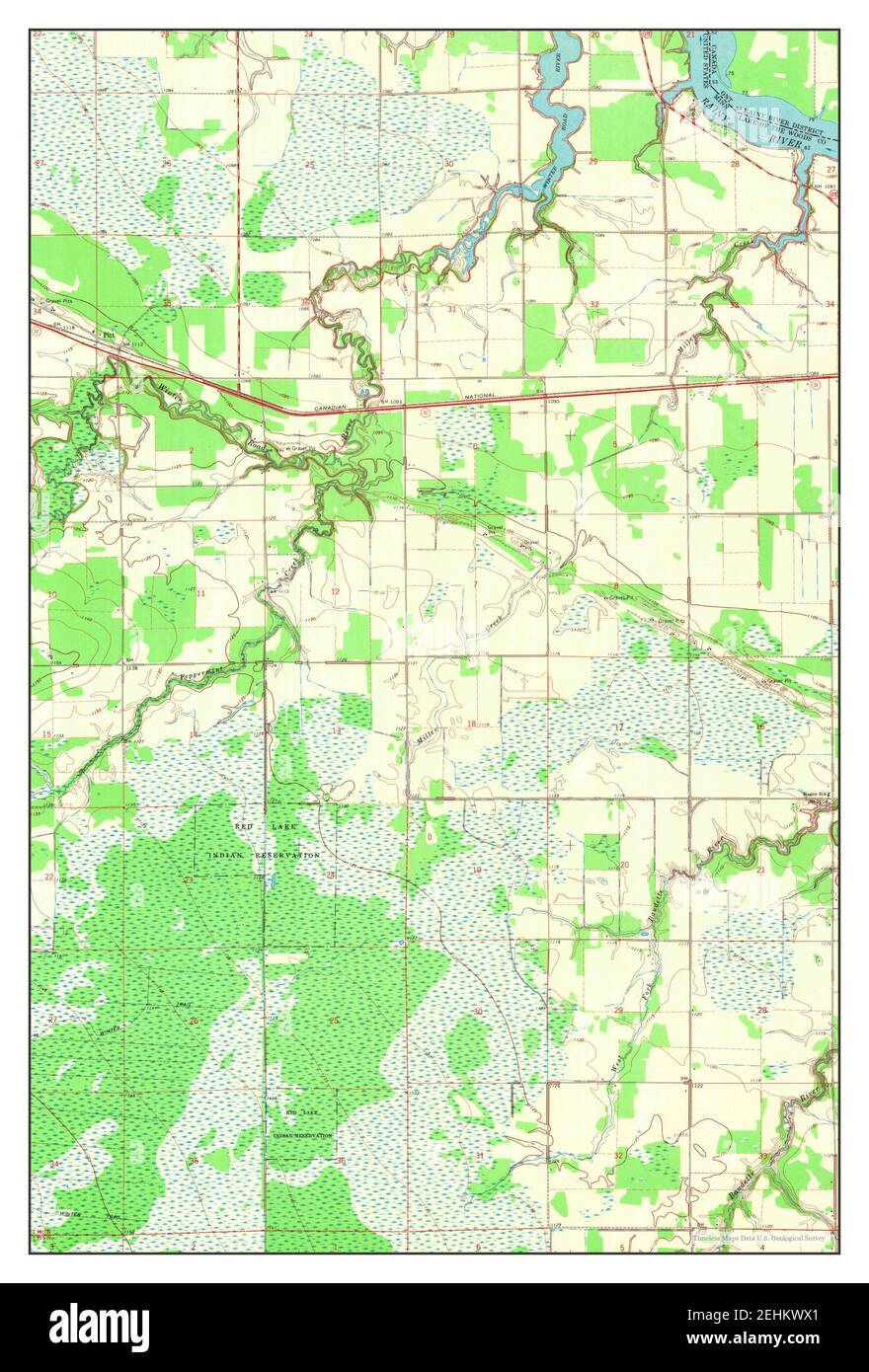 Pitt, Minnesota, map 1968, 1:24000, United States of America by ...