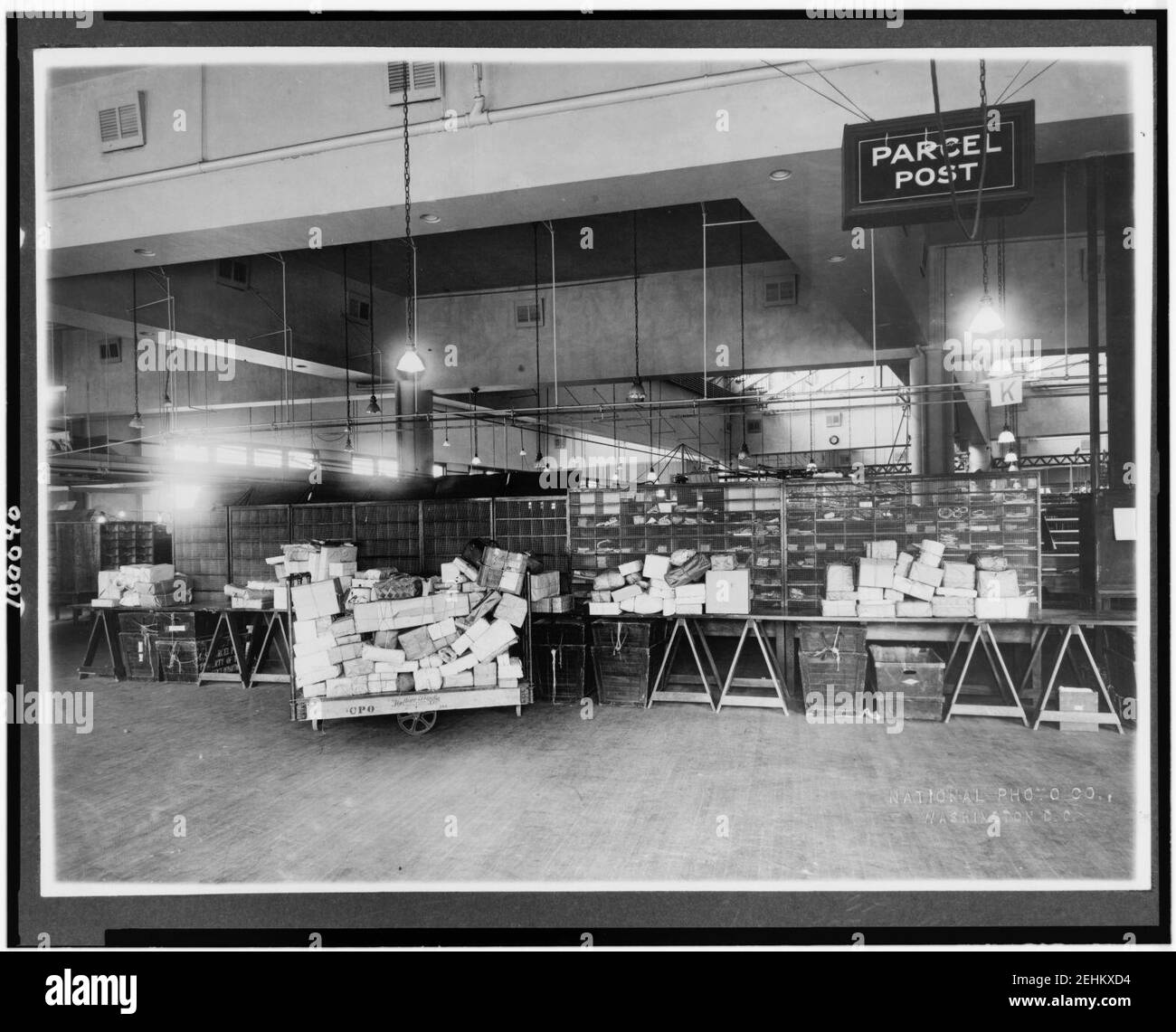 Parcel trucks hi-res stock photography and images - Alamy